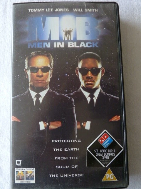 MEN IN BLACK - Tommy Lee Jones - Will Smith - PAL VHS Video Tape £1.25 - PicClick UK