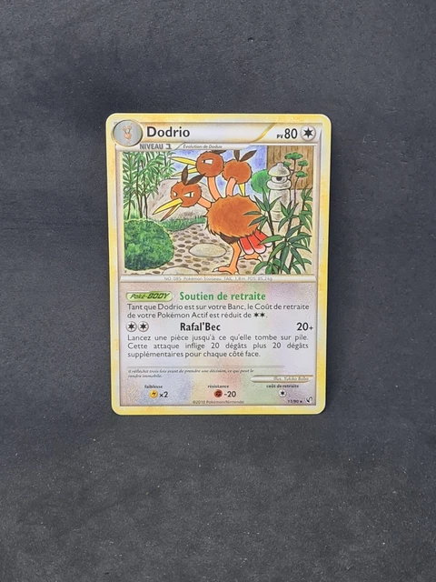 CARTE POKEMON FRANÇAISE dodrio 11/90 hs indomptable rare EUR 1,90 ...