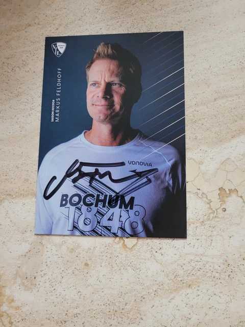 MARKUS FELDHOFF CO-TRAINER VfL Bochum orig. AK Saison 23/24 EUR 1,00 ...