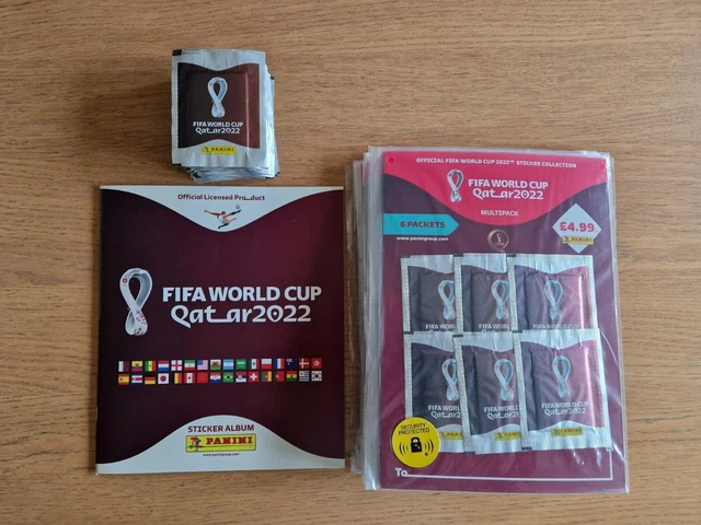PANINI FIFA WORLD Cup Qatar 2022 Stickers - 217 pack bundle £130.00 ...
