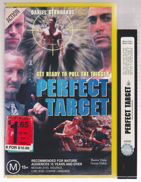 RARE VHS Video Tape PERFECT TARGET Big Box Ex-Rental Buena Vista Home ...