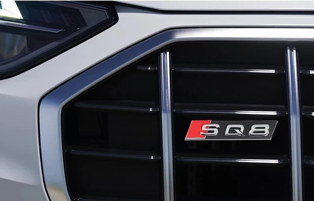 AUDI Q8 Emblème, Logo, calandre, grille radiateur S Q8 Line Chrome EUR ...