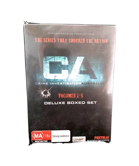 CIA: CRIME INVESTIGATION Australia Volumes 1-5 Deluxe Boxed Set 5 DVD set EUR 39,91 - PicClick FR