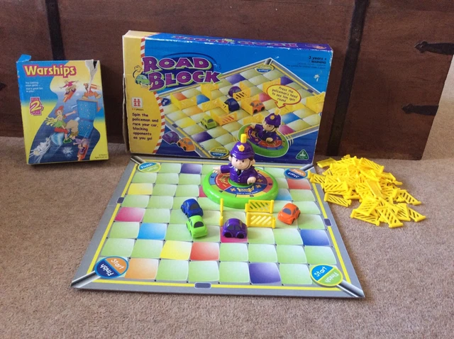 EARLY LEARNING CENTRE Road Block Game and Warships Game - 2 game bundle ...