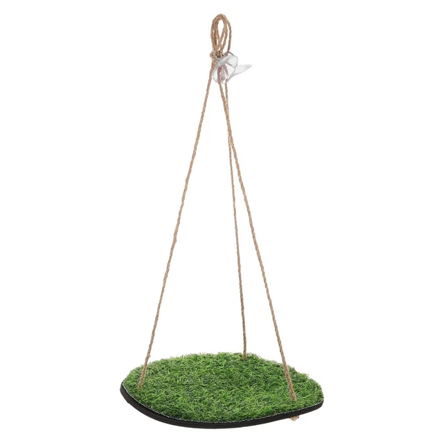 BIRD ACCESSORIES GECKO Hammock Birds Perch Platform Bearded Dragon Tank ...