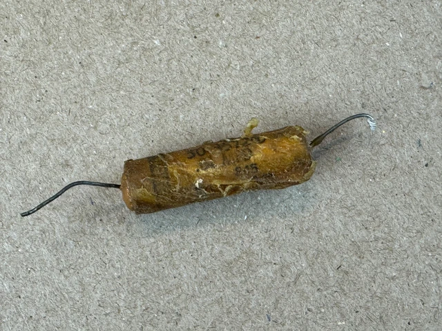 VINTAGE PHILCO .01 uf 400v Wax Capacitor 1950s Guitar Tone Cap £9.04 ...