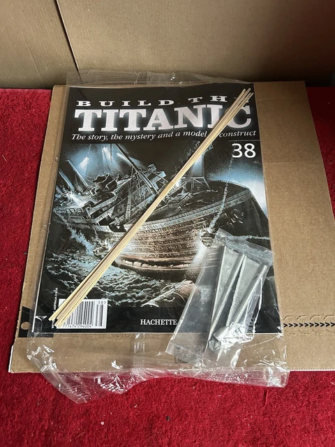 BUILD THE TITANIC SCALE 1:200 HACHETTE issue 38 Collector Edition, Free Postage £14.95 - PicClick UK