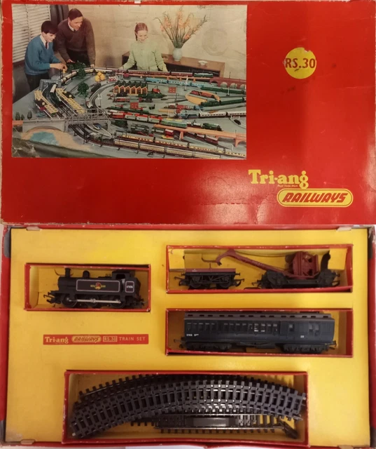 TRIANG RS.30 CRASH Train Set RARE!! £49.99 - PicClick UK
