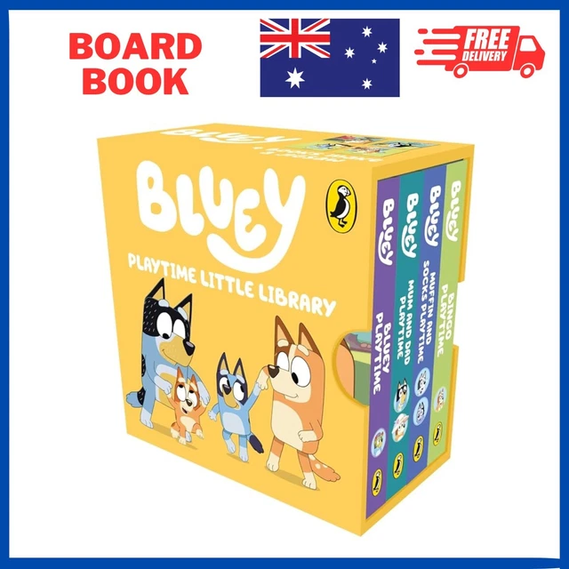 BLUEY: BLUEY PLAYTIME Little Library by Bluey Bluey Bluey Bluey *Brand ...