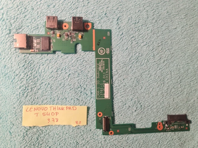 LENOVO THINKPAD T540P Series USB LAN DVD Connector Board £8.99 ...