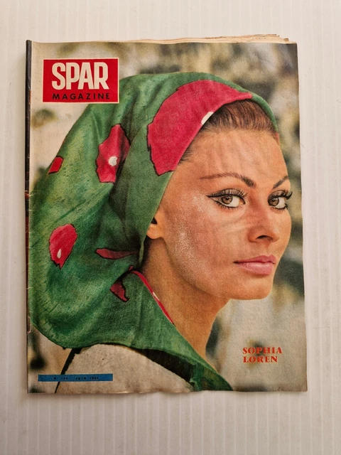 SPAR MAGAZINE VINTAGE N° 156 Juin 1968 Sophia LAUREN EUR 3,00 - PicClick FR