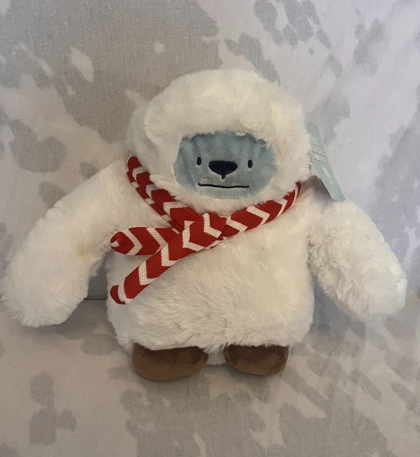 TESCO ABOMINABLE SNOWMAN Cuddly Plush Soft Toy Teddy Yeti Christmas ...
