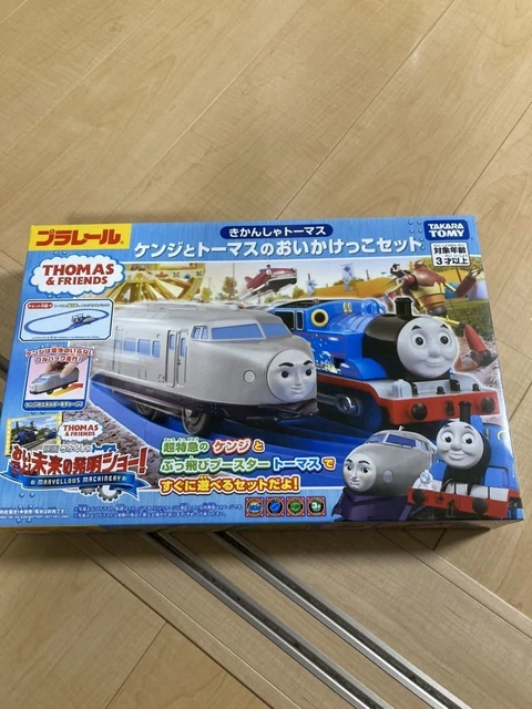 ENSEMBLE PLARAIL THOMAS The Tank Engine Kenji et Thomas's Catching Ranch EUR 160,94 - PicClick FR