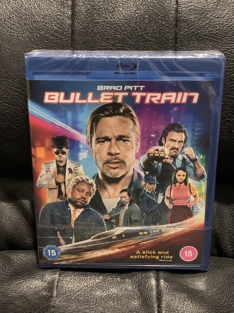 BULLET TRAIN (BLU-RAY) Brad Pitt, Aaron Taylor-Johnson, Sandra Bullock ...