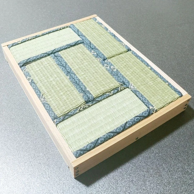 JAPANESE MINIATURE TATAMI Mat Handcrafted Display Prop Dollhouse ...