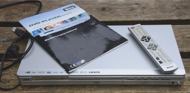 TEVION DVD-PLAYER DVD 8000 Manual Fernbedienung Kabel Videoplayer Videospieler EUR 10,00 ...