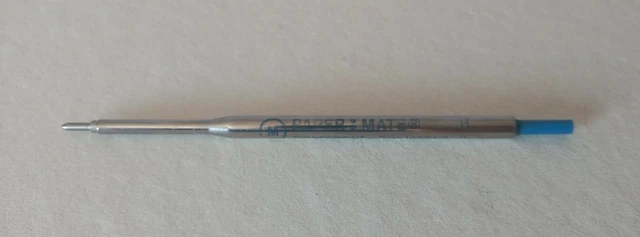 PAPER MATE POWERPOINT Ballpoint Pen Blue Refill - Medium Pt - Vintage W ...