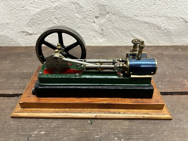 LIVE STEAM STUART S50 Horizontal Stationary Engine Model Engineer Built ...