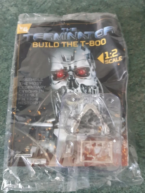 THE TERMINATOR BUILD The T-800 1:2 Scale Model Magazines Hachette #6 ...