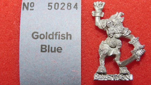 GAMES WORKSHOP CITADEL C27 Beastman Hardhoof Chaos Beastmen 1985 ...