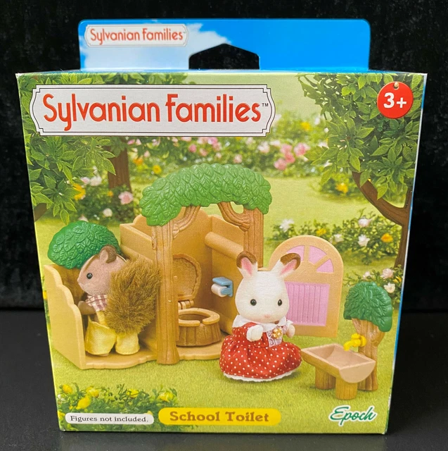 SYLVANIAN FAMILIES FOREST School Toilet Set BNIB Nursery Epoch Calico Critters £79.00 - PicClick UK