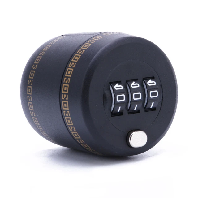 BOTTLE PASSWORD LOCK 3-Digit Resettable Combination Password Locks Wine ...