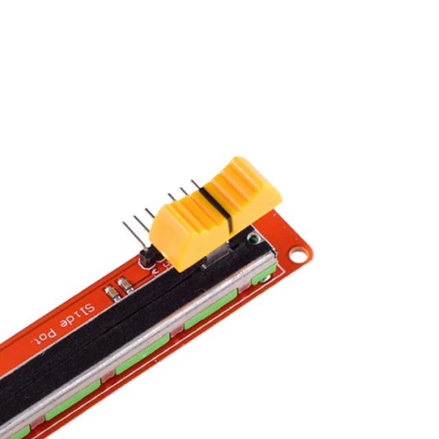 SLIDING CLOCKING POTENTIOMETER 10K dual -road analog potentiometer ...