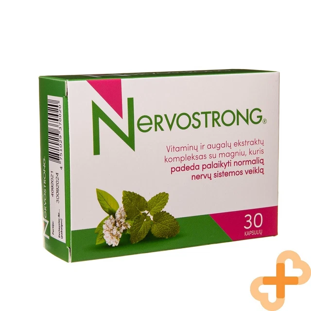 NERVOSTRONG NERVEUX SYSTÈME Activité Normal Cerveau Fonction Supplément ...