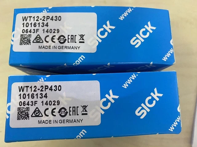 WT12-2P430 SICK PHOTOELEKTRISCHER Schaltersensor NEU Spotware schneller ...