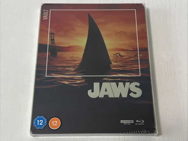 JAWS 4K UHD Blu-ray SteelBook The Film Vault U.K. Exclusive EUR 88,27 - PicClick IT