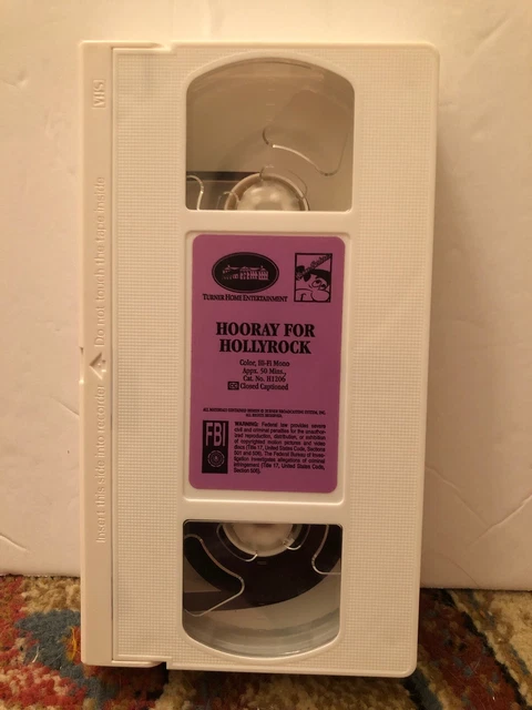 THE FLINTSTONES - Hooray For Hollyrock VHS, 1994 £4.46 - PicClick UK