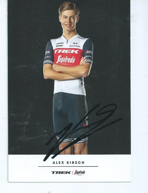 TOUR DE FRANCE CYCLISME CP autographe ALEX KIRSCH team TREK EUR 1,50 - PicClick FR