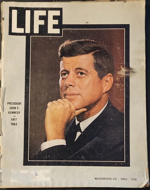LIFE MAGAZINE NOVEMBER 29, 1963 John F. Kennedy Memorial Edition ...