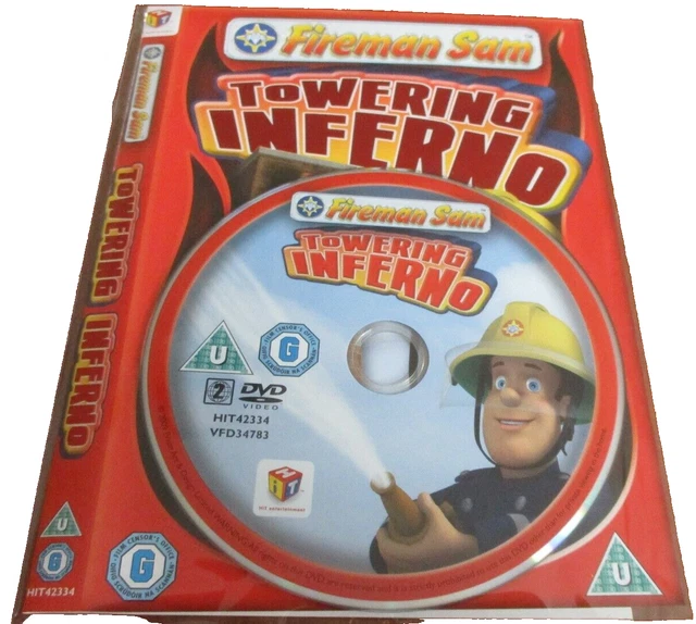 FIREMAN SAM: TOWERING Inferno DVD (2009) John Alderton cert U £1.85 ...