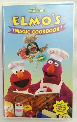SESAME STREET - Elmo's Magic Cookbook (VHS, 2001) $19.99 - PicClick CA