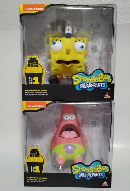SPONGEBOB SQUAREPANTS SURPRISED Patrick Masterpiece Meme 8" Series 1 ...