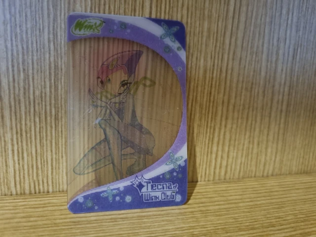 WINX CLUB MATTEL Doll Techna Charmix Casual Holographic Card ...