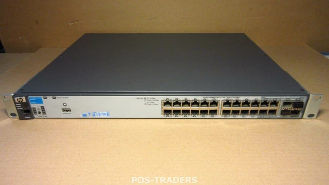 HP PROCURVE 2910AL-24G Rackmount Managed Switch 24-Port Gigabit + 4T ...