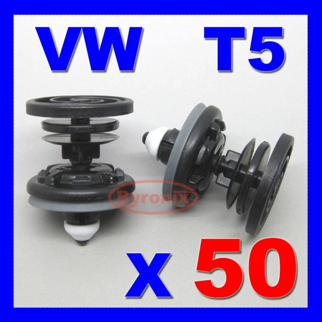 TRANSPORTER DOOR CLIPS T5 T6 Panel Card Trim Interior Genuine ...