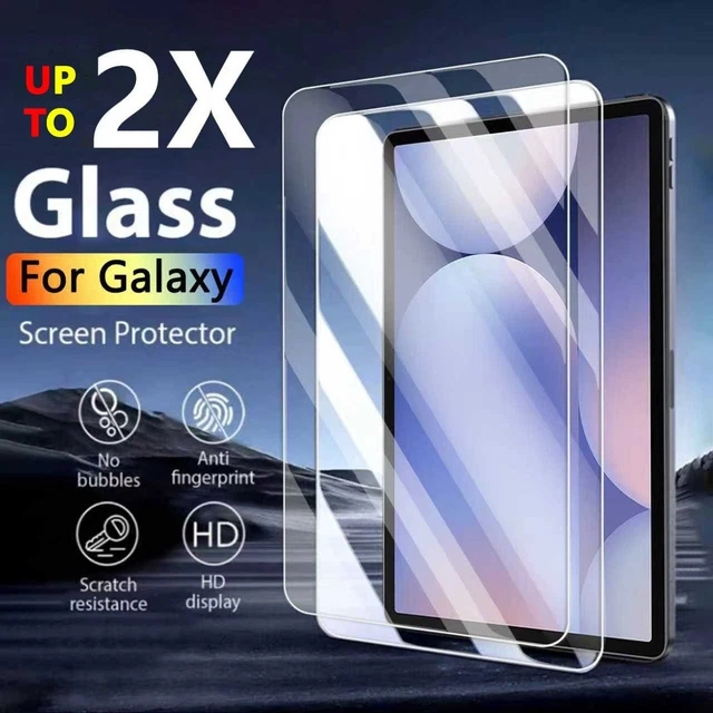 FOR SAMSUNG GALAXY Tab S10 FE Plus S8 S9 S7 A9+ Tempered Glass Screen ...