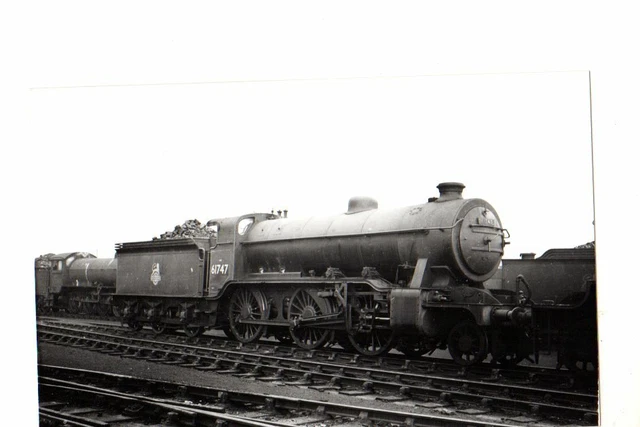 RAIL PHOTO LNER GNR 260 K2 61747 Annesley shed Nottinghamshire GCR £2. ...