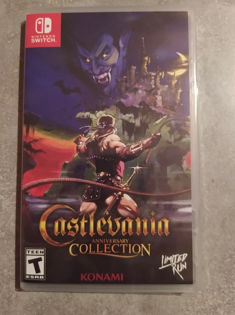 CASTLEVANIA ANNIVERSARY COLLECTION Nintendo Switch Neuf Sous Blister ...