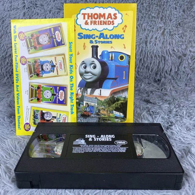 THOMAS THE TANK Engine & Friends Sing-Along & Stories VHS Tape 2002 ...