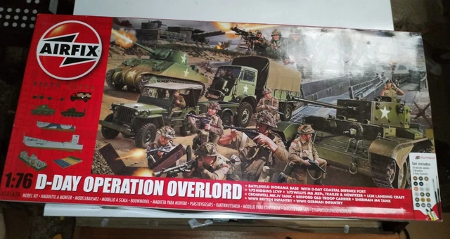 AIRFIX A50162A D-DAY Operation Overlord Set 1:72 Model Kit £55.00 ...