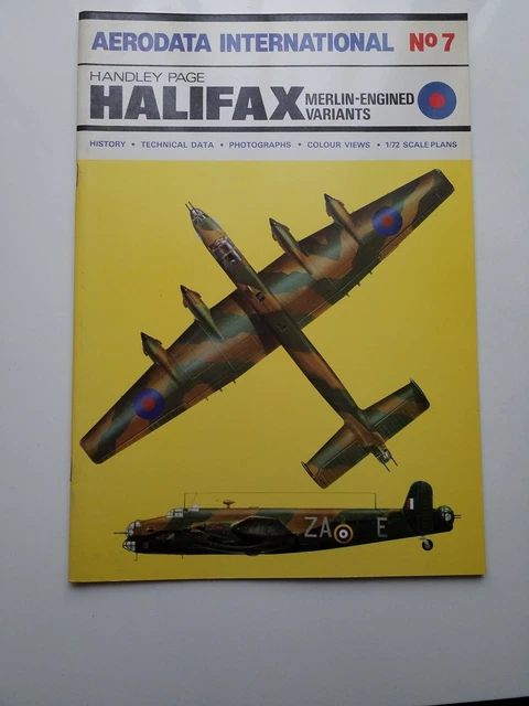 HANDLEY PAGE HALIFAX Merlin-Engined Variants - Aerodata International ...