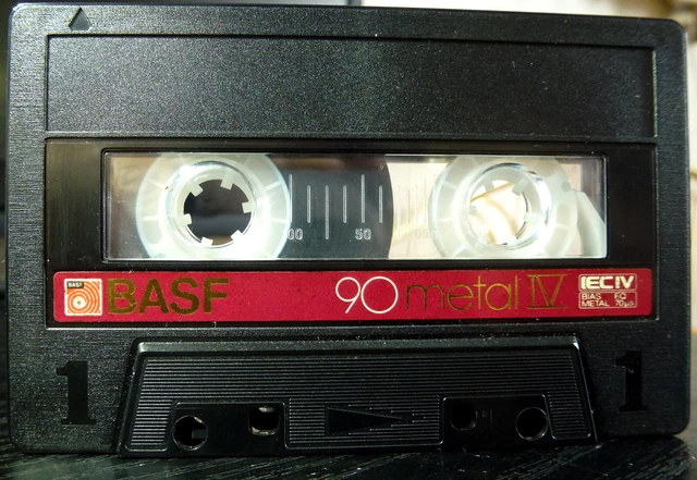 BASF METAL IV- 90 * IEC IV Type 4 * Tape Cassette EUR 35,00 - PicClick DE