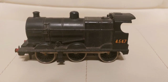 VINTAGE HO GAUGE Lima model LMS 4547 loco/train 0-6-0 black unmotorised ...