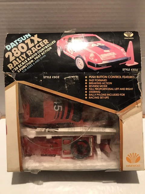 VINTAGE DATSUN 280ZX Rally Racer 1/20 R/C car Daewoo International #302 ...