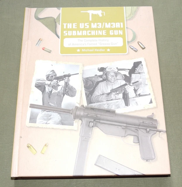 &US M3/M3A1 SUBMACHINE Gun" Ww2 Vietnam Grease Gun .45 Acp Smg ...
