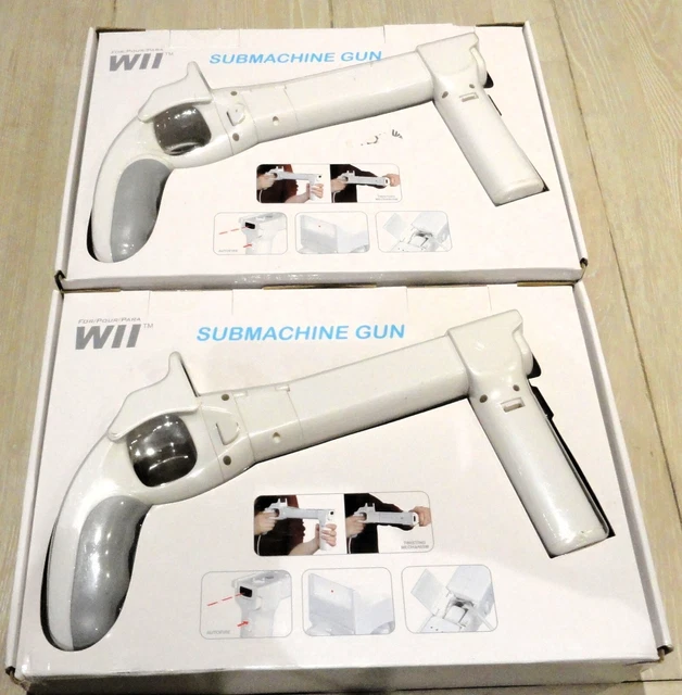 2 SUBSONIC SUBMACHINE Gun * Etat Neuf New * pour Nintendo WII EUR 65,00 ...